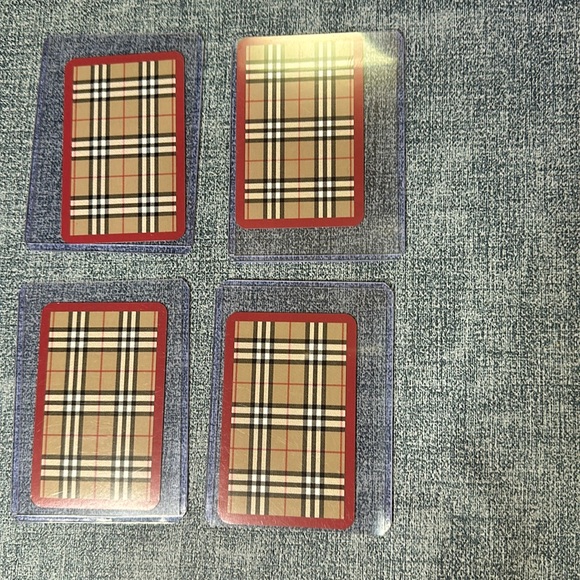 Burberry | Games | Burberry Novacheck Playing Cards Collectibles Bundle ...